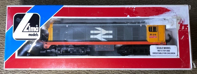 LIMA CLASS 20 BR Railfreight Locomotive 20215 **Spares / Repair** OO ...