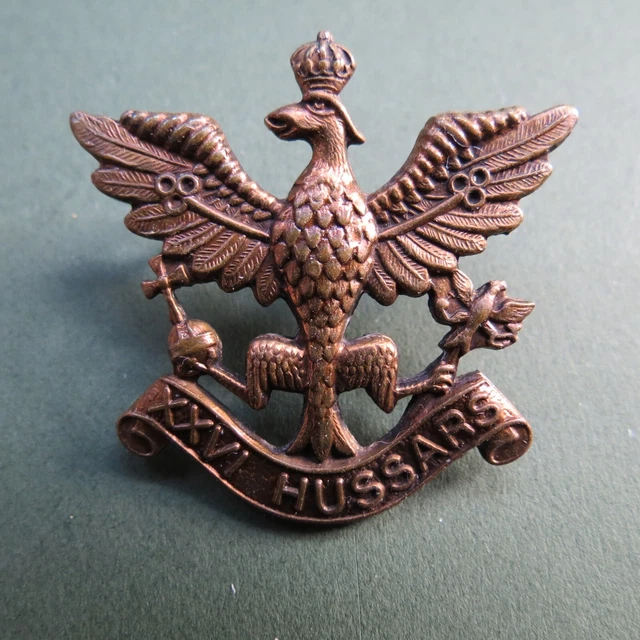 MILITARY BADGE 26TH Hussars British Army Cavalry WW2 Formed Unit £6.75 ...