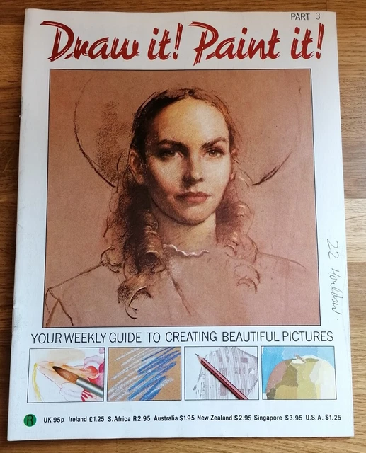 MAGAZINE - DRAW It! Paint It! Art Magazine Vol #1 Part #3 1984 ...