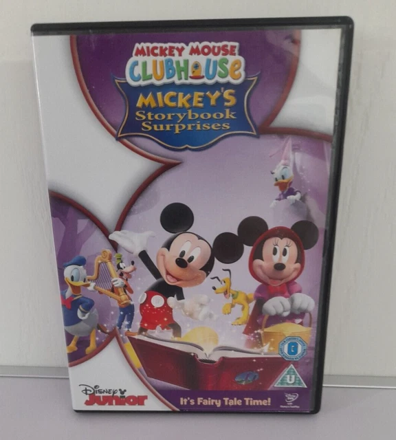 DISNEY JUNIOR MICKEY Mouse Clubhouse Mickey's Storybook Surprises DVD ...