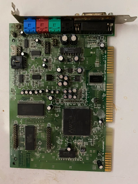 CREATIVE AWE64 ISA Sound Card | Untested $45.00 - PicClick