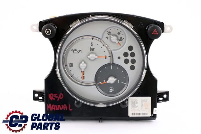 MINI COOPER ONE R50 R52 R53 Instrument Cluster Chrono Package 6972085 £ ...