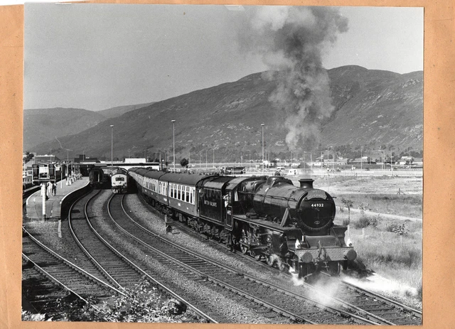 WEST HIGHLANDER 44932 fort William sidings 30/6/86 Original 10"x8 ...