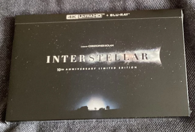 &INTERSTELLAR& COFFRET BLU-RAY 4K - 10ème ANNIVERSAIRE NEUF EMBALLÉ ...