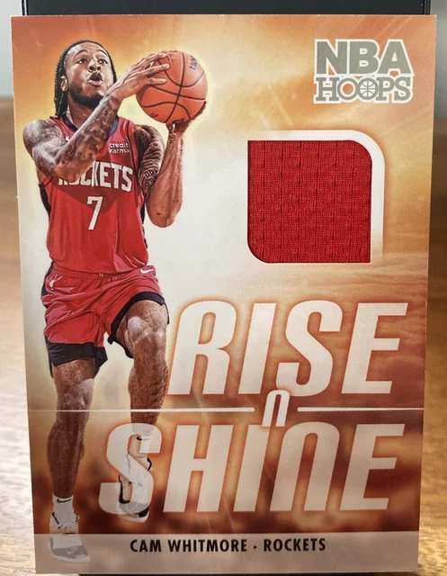 2023-24 NBA HOOPS - Cam Whitmore #RS-CAM - Rise N Shine - Patch Rookie ...