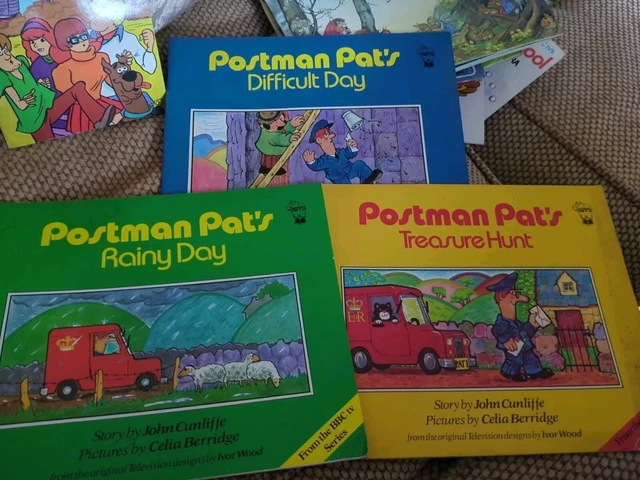 POSTMAN PAT BOOKS. Postman Pats Treasure hunt Difficult Day Rainy Day £ ...