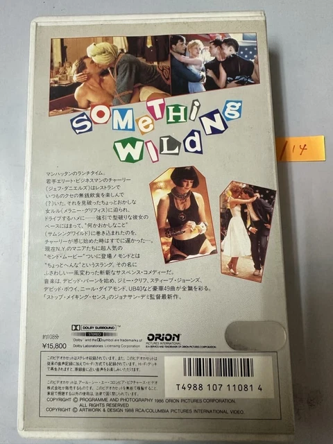 VHS SOMETHING WILD Jonathan Demme Melanie Griffith 1986 £40.86 ...
