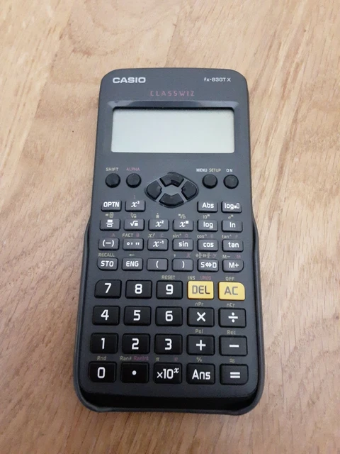CASIO FX-83GT X Scientific Calculator Classwiz 276 Functions Battery ...