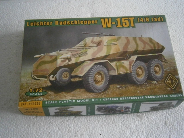 MAQUETTE VEHICULE GERMAN Leichter Radschlepper W-15T Ace- 1/72 EUR 23,90 - PicClick FR