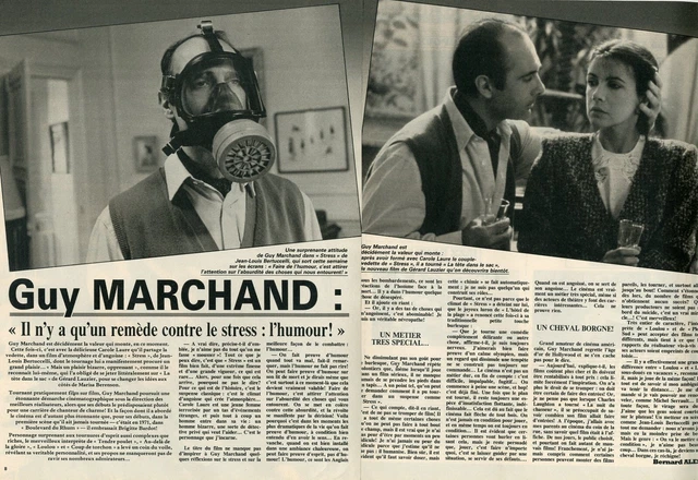 COUPURE DE PRESSE Clipping 1984 Guy Marchand (2 pages) EUR 5,00 - PicClick FR