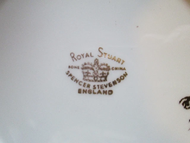 VINTAGE ROYAL STUART, Spencer Stevenson, Crinoline Lady Fine Bone China ...