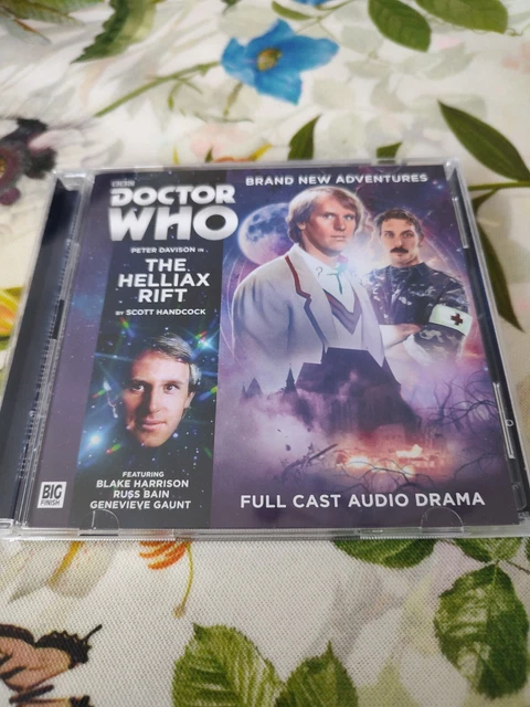 CD AUDIO GRANDE finition DOCTOR WHO THE HELLIAX RIFT Peter Davison #237 ...