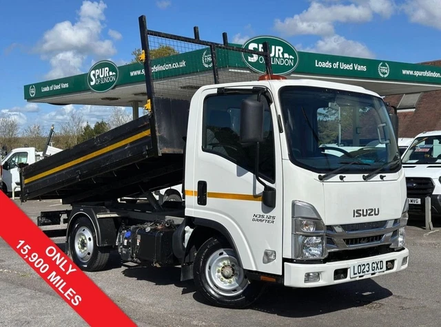 2023 ISUZU GRAFTER 1.9D N35 Green Tipper 2dr Diesel Manual RWD SWB Euro 6 (SRW) £23,994.00 ...