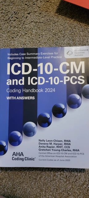 ICD-10-CM AND ICD-10-PCS Coding Handbook, with Answers, 2025 Rev. Ed. £ ...