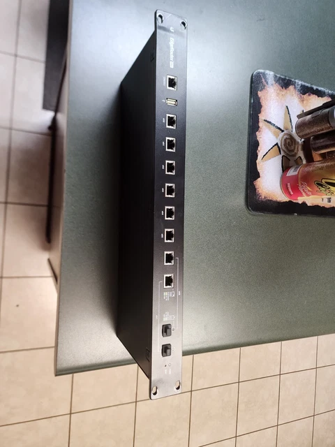 UBIQUITI ERPRO-8 EDGEROUTER Pro 8-Port Router 2x Combination SFP RJ45 ...