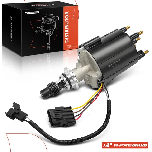 ELECTRONIC DISTRIBUTOR W/ Ignition Module & Cap & Rotor for Chevy S10 ...