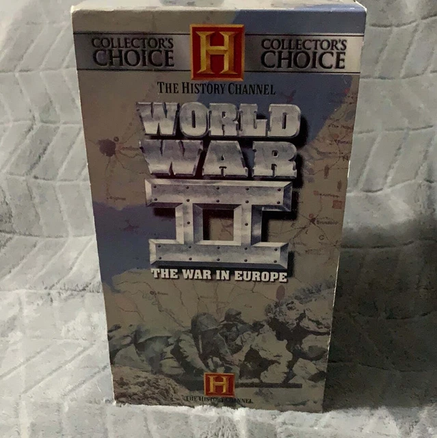 WORLD WAR II- The War In Europe History Channel 4 VHS set Pre-Owned £3. ...