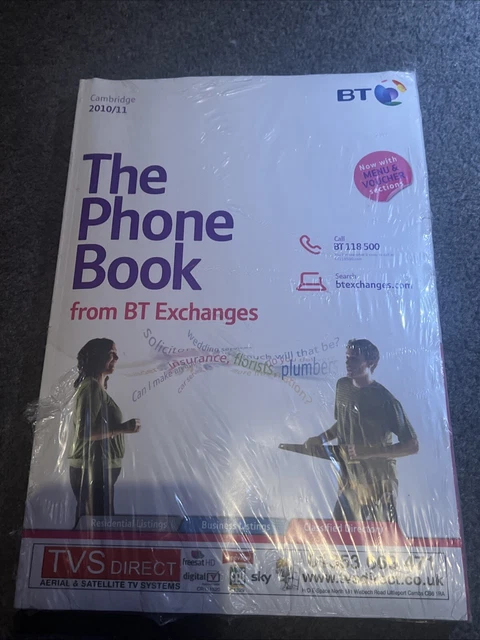 THE PHONE BOOK From BT Exchanges, Cambridge 2010/11 £2.24 - PicClick UK