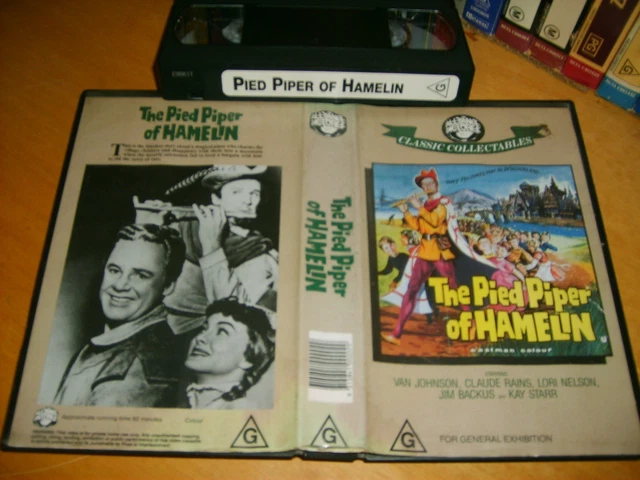 THE PIED PIPER OF HAMELIN - VAN JOHNSON (1957) - RARE Australian Issue ...