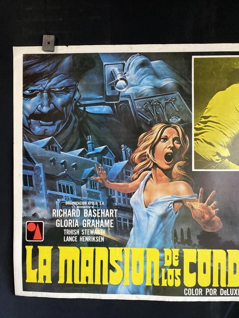 1974~HORROR~MANSION OF THE Doomed~RICHARD BASEHART~ Orig. MX Lobby Poster £33.92 - PicClick UK