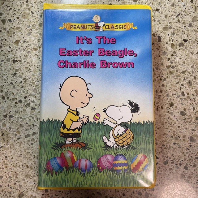 IT'S THE EASTER BEAGLE CHARLIE BROWN 1996 VHS Video Tape CHARLES SCHULZ ...