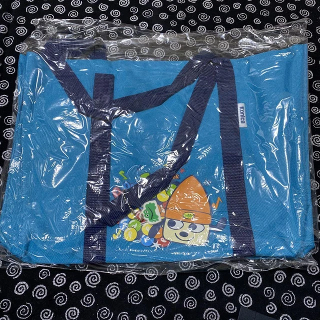 PARAPPA RAPPER ECO Bag Plastica Rodney Raro Colore Blu Gioco ...