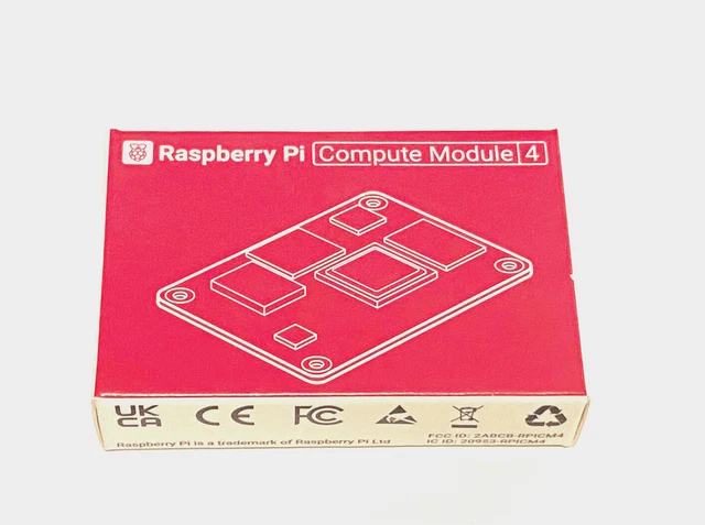 RASPBERRY PI CM4 8GB RAM 16GB eMMC Wireless Compute Module 4 CM4108016 ...