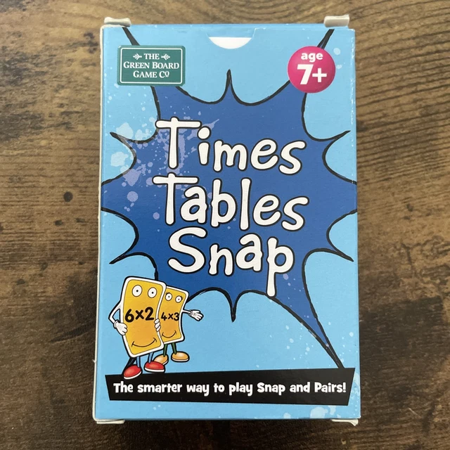 TIMES TABLES SNAP Cards KS1 KS2 Educational Numeracy Flash Cards £11.11 ...