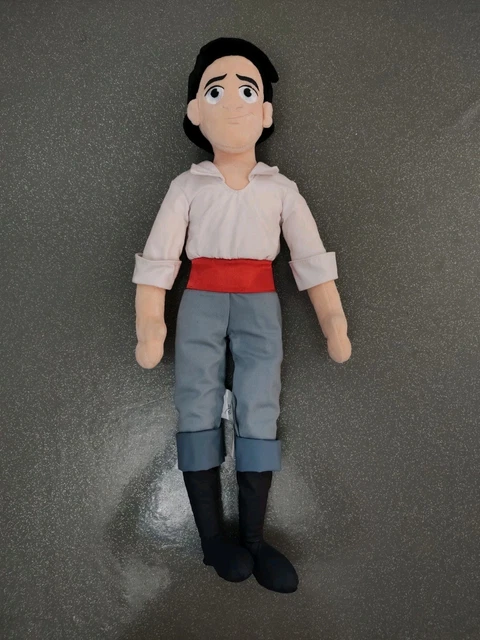 DISNEY STORE LITTLE Mermaid Prince Eric Plush Doll £26.72 - PicClick UK