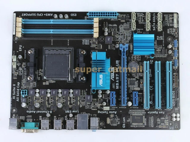 ASUS M5A97 PLUS Socket AM3+ Motherboard AMD 970 ATX DDR3 £79.60 ...