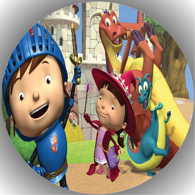 FONDANT TORTENAUFLEGER TORTENBILD Mike der Ritter N1 EUR 8,50 - PicClick DE