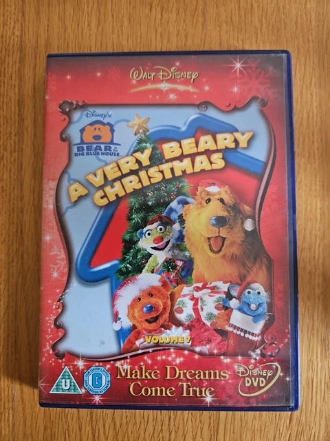 DISNEYS BEAR IN The Big Blue House A Very Beary Christmas Dvd Kids ...