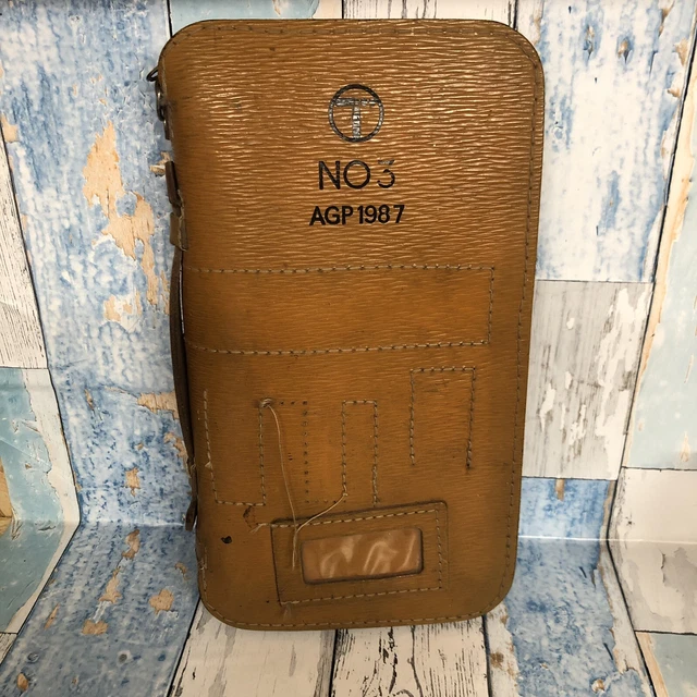VINTAGE 1987 GPO Bt No. 3 Leather Telephone Engineer's Tool Wallet Case ...