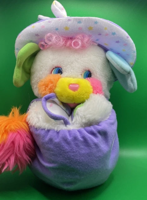 RARE VINTAGE 1986 Popple 11" Baby Bibsy Plush Toy Vintage Popples Rare ...