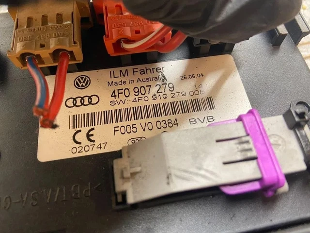 AUDI A6 4A2, C8 Comfort Control Unit 4F0907279 2.70 Diesel 2006 ...