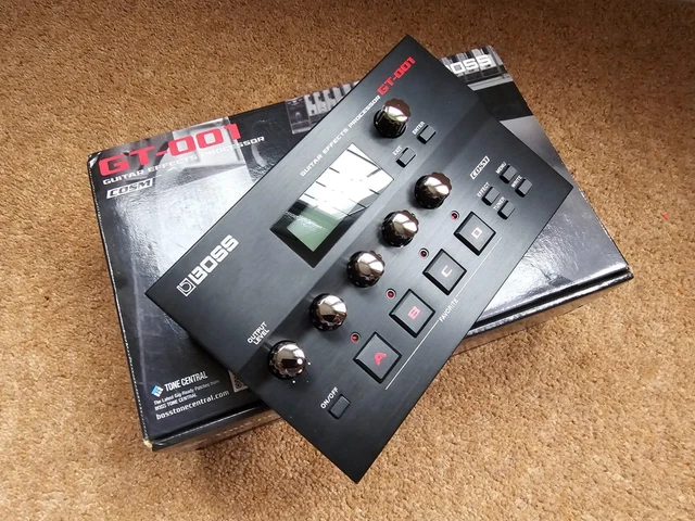 BOSS GT-001 AMP Modeller & Multi-Effects Processor £139.00 - PicClick UK