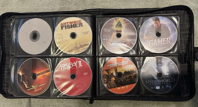 LOT OF OVER 120 DVDs Movies Disc Only Comes With a Memorex Case $49.50 ...