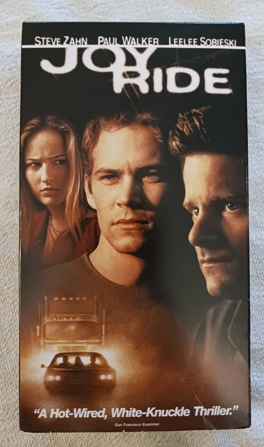 JOY RIDE VHS 2002 Paul Walker £4.43 - PicClick UK