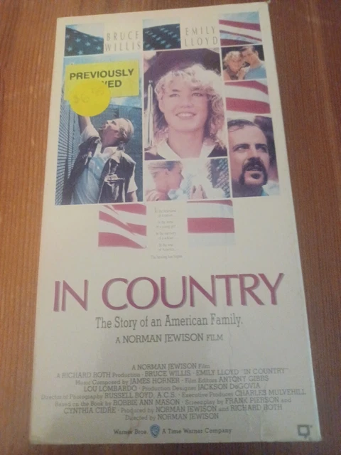 IN COUNTRY (VHS, 1990) Bruce Willis, Emily Lloyd, Norman Jewison $10.00 ...