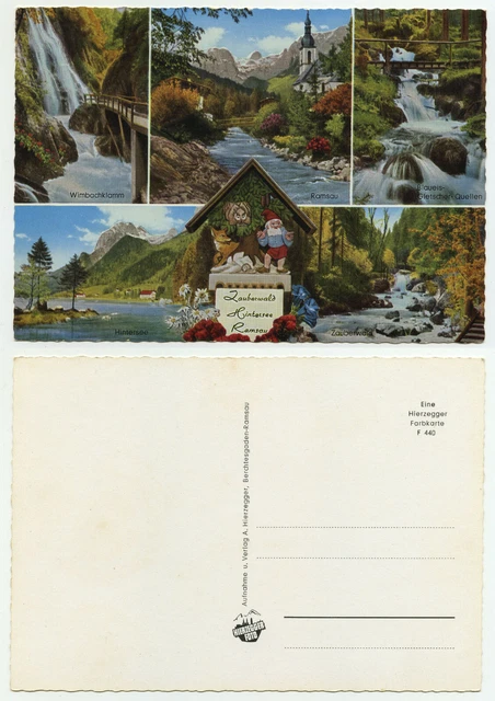 80085 - ZAUBERWALD, Hintersee, Ramsau - alte Ansichtskarte EUR 5,00 ...