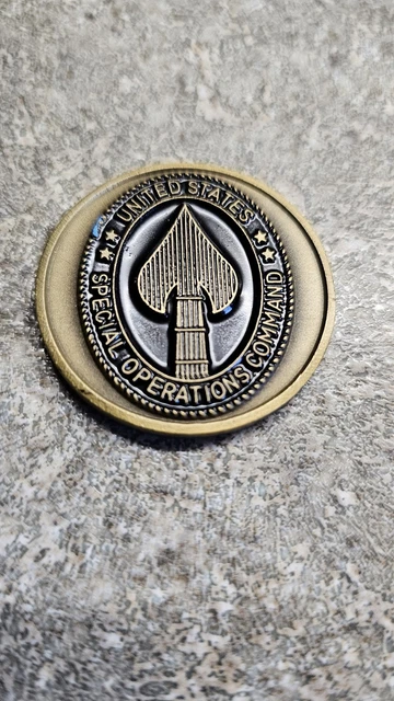 US ARMY COIN original- US Special Operations Command EUR 20,00 ...