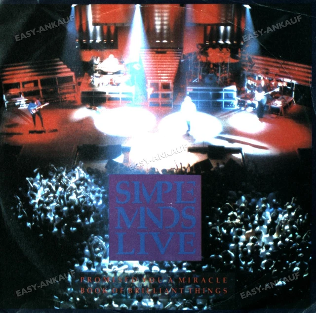SIMPLE MINDS - Promised You A Miracle / Book Of Brilliant Things 7in ...