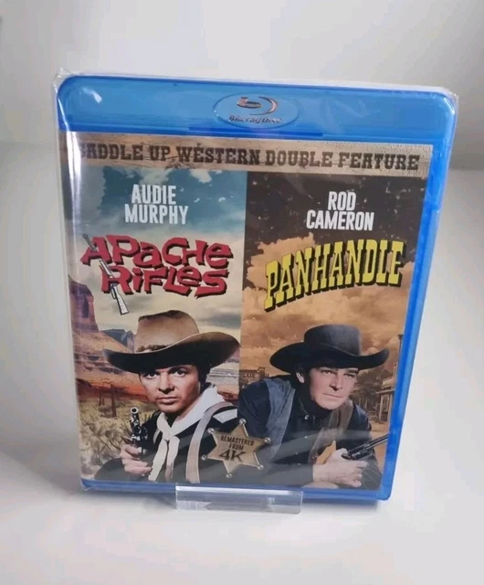 SADDLE UP WESTERNS: Apache Rifles + Panhandle Blu-ray (Region Free) (US ...