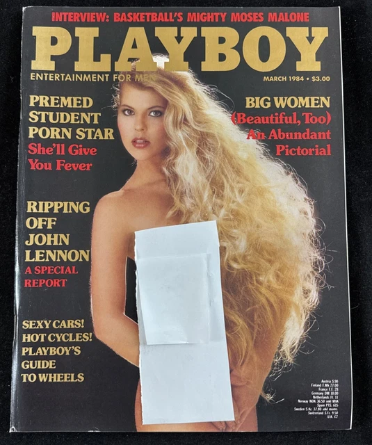 PLAYBOY US MARCH 1984 SUSIE SCOTT Bridgette Monet DONA SPEIR Sam ...