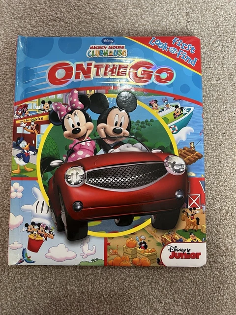 MICKEY MOUSE CLUBHOUSE Disney Junior On The Go Look And Find Book £4.99 ...