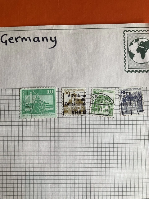 COLLECTION OF GERMAN Germany Stamps Deutsche Demokratische Republik ...