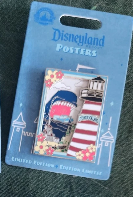 DISNEY DLR DISNEYLAND Poster Series Storybook Land Attraction LE 2000 ...