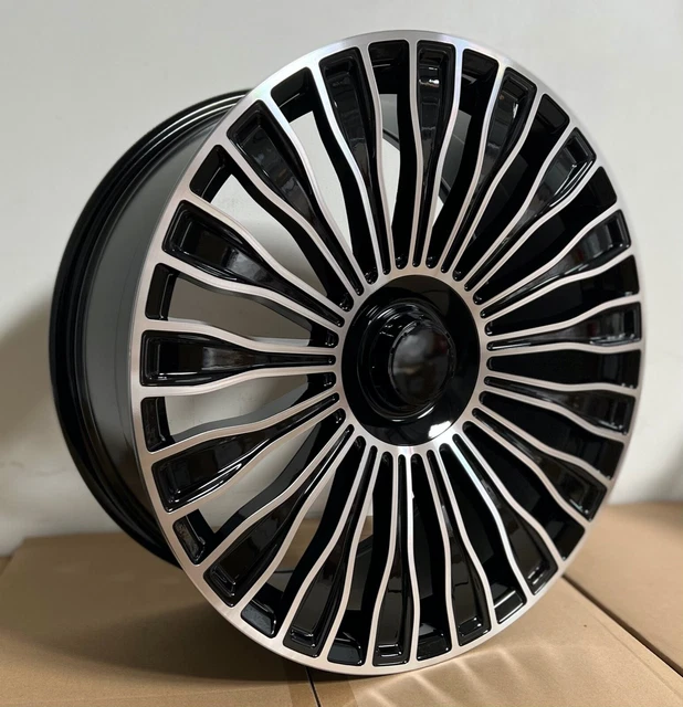 22” STAGGERED WHEELS Rims For Mercedes W222 W223 S560 S550 S580 2014 ...