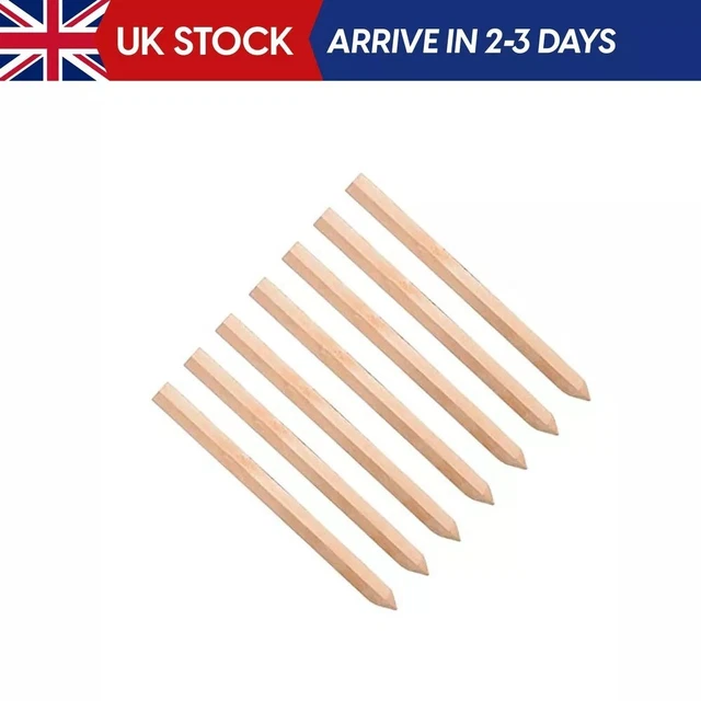 20 PACK 12& (300mm) Treated SITE PEGS Wooden Stakes Posts PEGS Garden ...