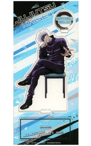 JUJUTSU KAISEN SATORU Gojo - Chair Series Exclusive Acrylic Stand ...